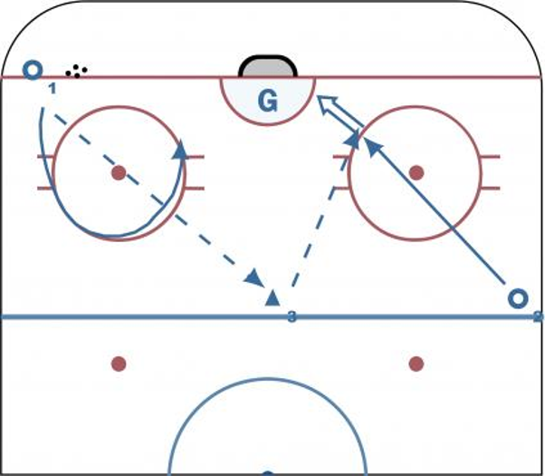 Net Drive - Hockey Drill